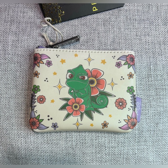 Bags | Loungefly Disney Tangled Pascal Frying Pans Coin Purse | Poshmark